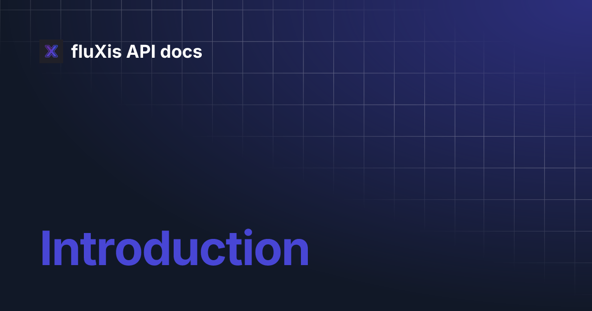 Introduction | fluXis API docs